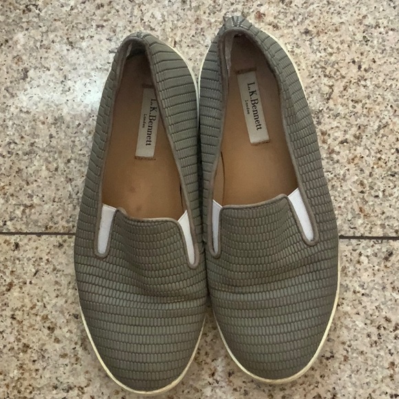 LK Bennett | Shoes | Lk Bennett London Leather Top Loafers Shoes | Poshmark